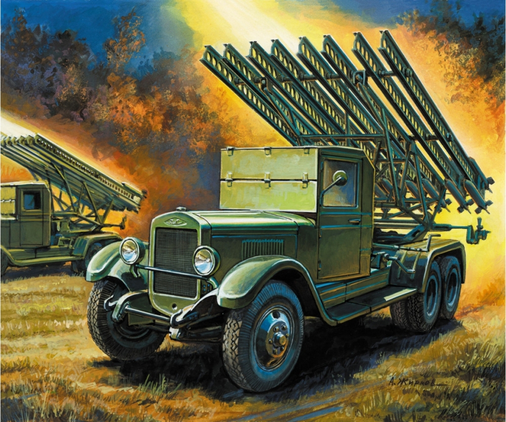 1:100 WWII Soviet Katyusha - Other Kits - Plastic Kits - Zvezda - shop ...