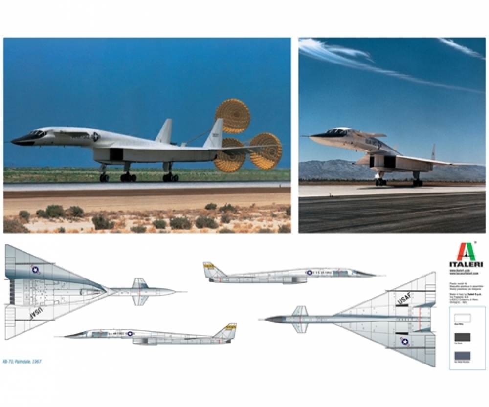 1:72 XB-70 Valkyrie - Aircraft 1:72/1:144 - Plastic Models - ITALERI ...