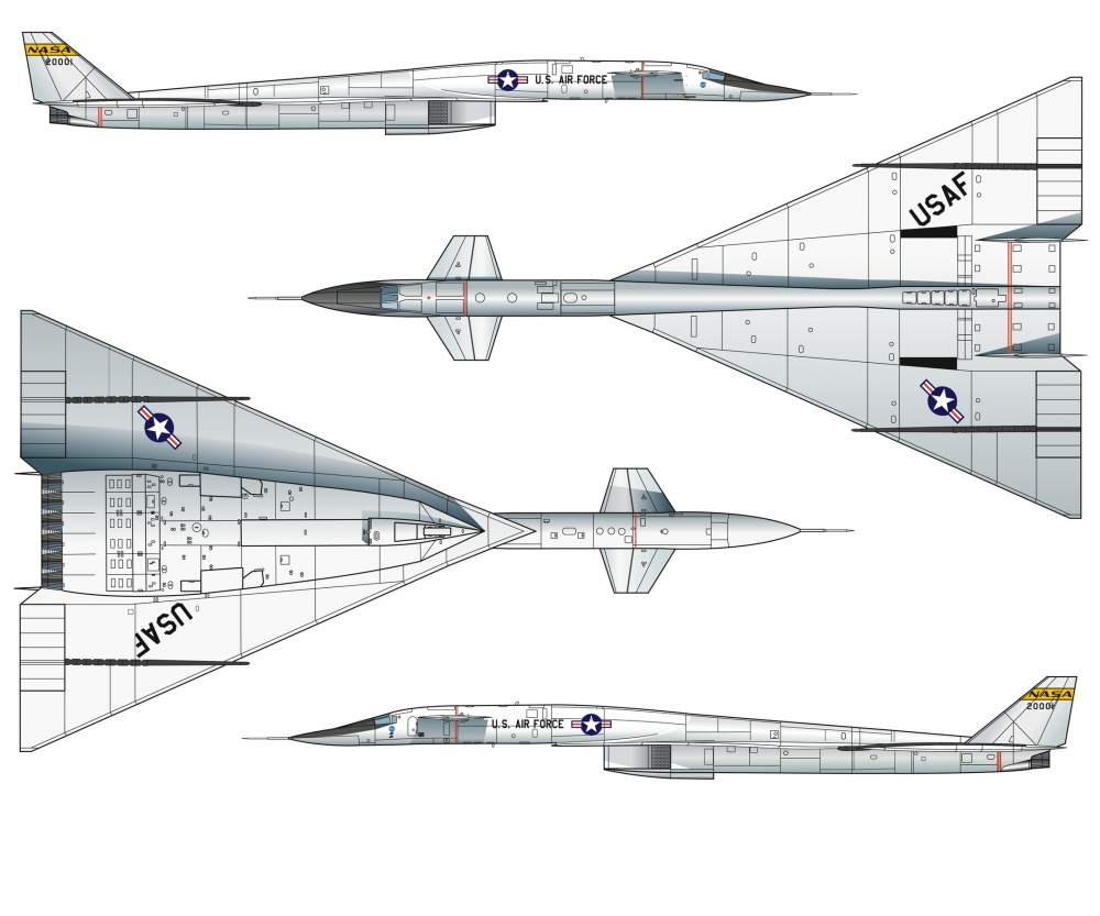 1:72 XB-70 Valkyrie - Aircraft 1:72/1:144 - Plastic Models - ITALERI ...