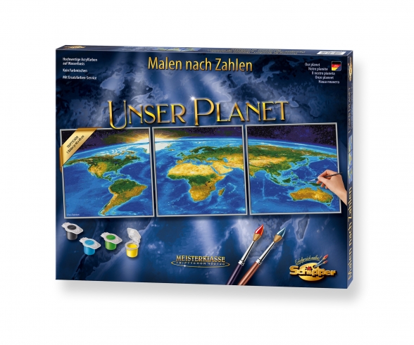 Unser Planet Malen nach Zahlen online kaufen | Schipper