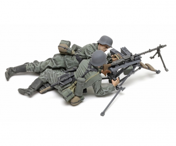 1:35 Figuren-Set Dt. MG Truppen (5) Mit.WW2 online kaufen | Tamiya